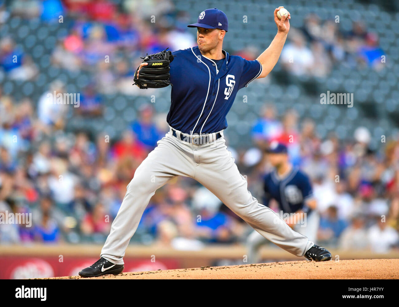 May 11, 2017: San Diego Padres starting pitcher Clayton Richard #3 ...