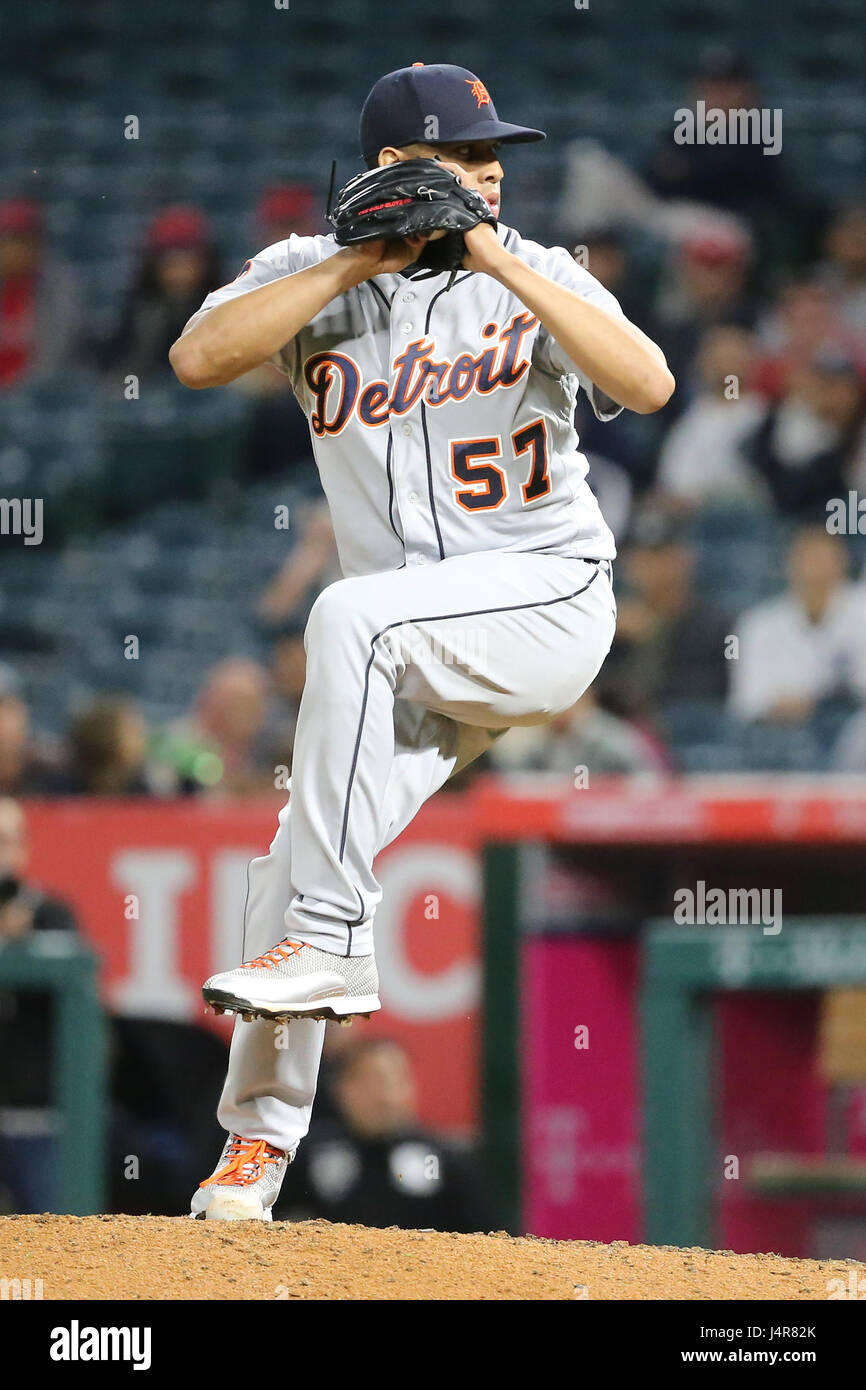 May 11, 2017: Detroit Tigers relief pitcher Francisco Rodriguez #57 ...