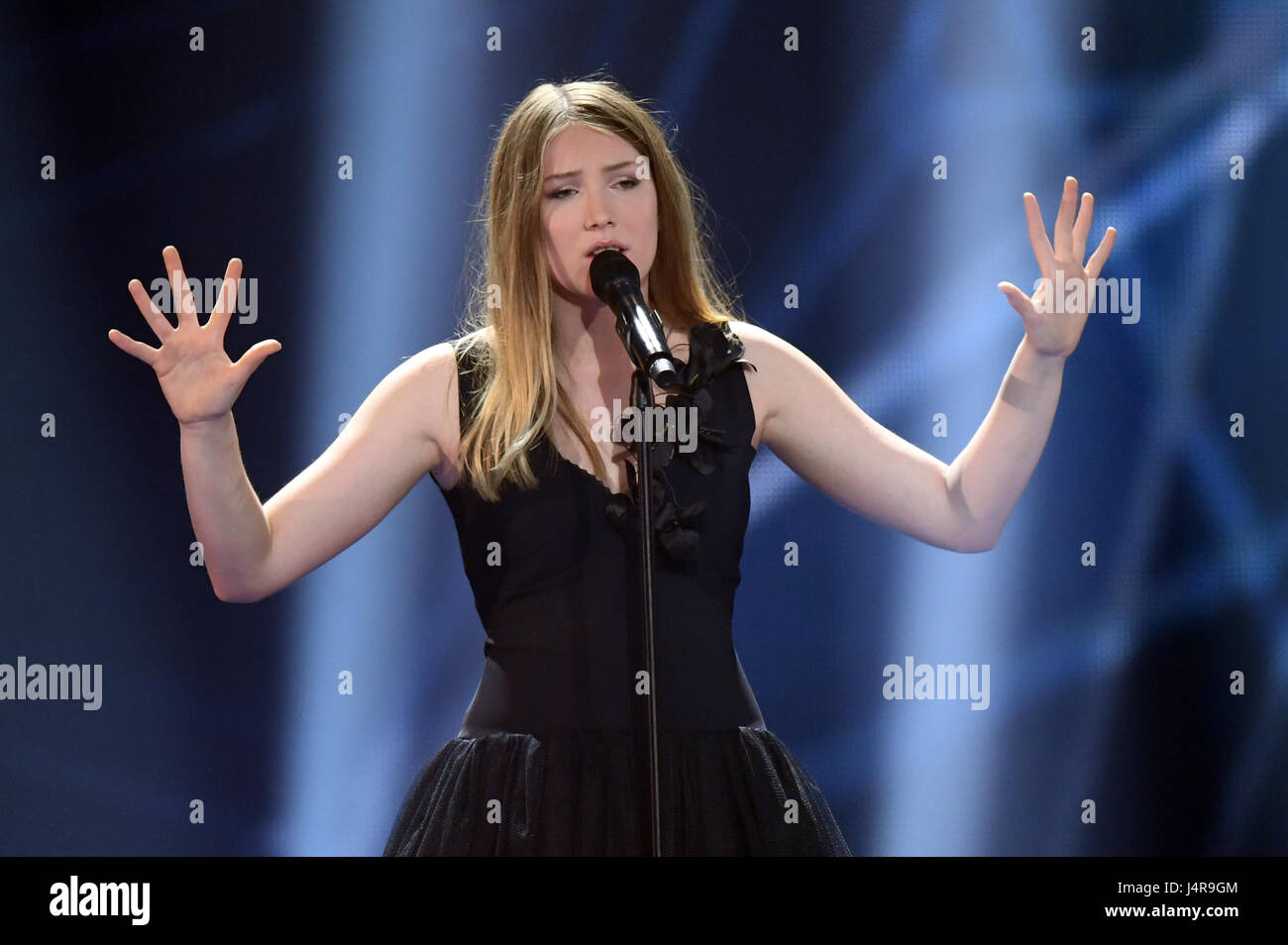 Kiev, Ukraine. 13th May, 2017. Blanche performs 'City Lights' for ...