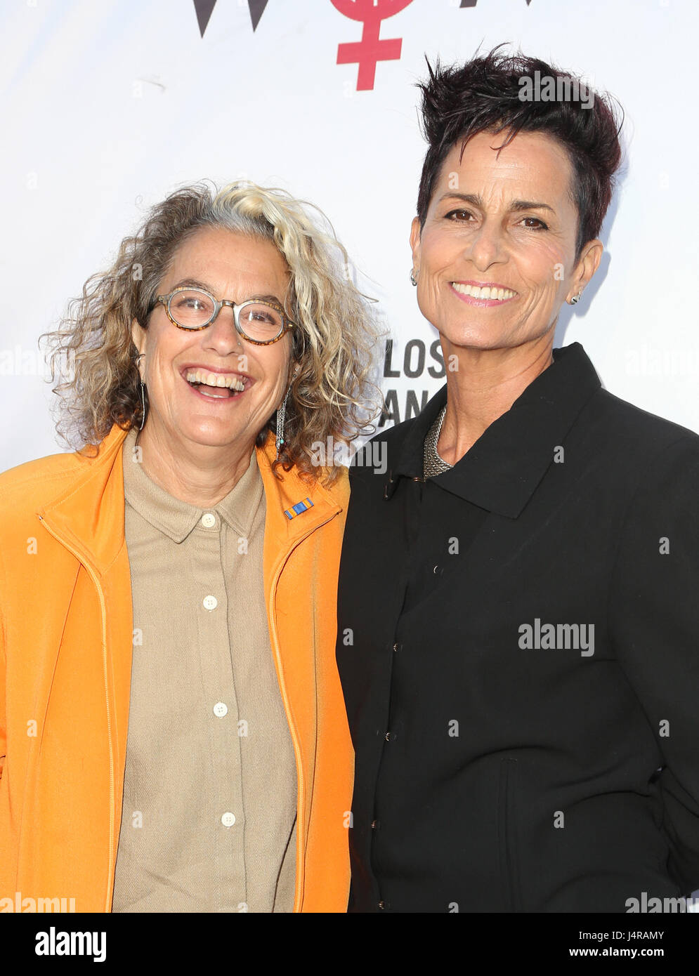 HOLLYWOOD, CA - May 13: Susan Feniger, Liz Lachman, At Los Angeles LGBT ...