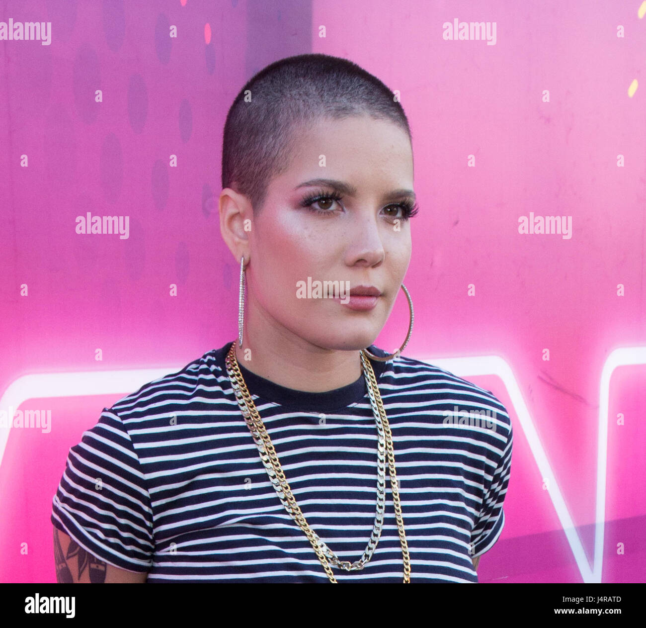 Carson, California, USA. 13th May, 2017. Halsey attends 102.7 KIIS FM's ...