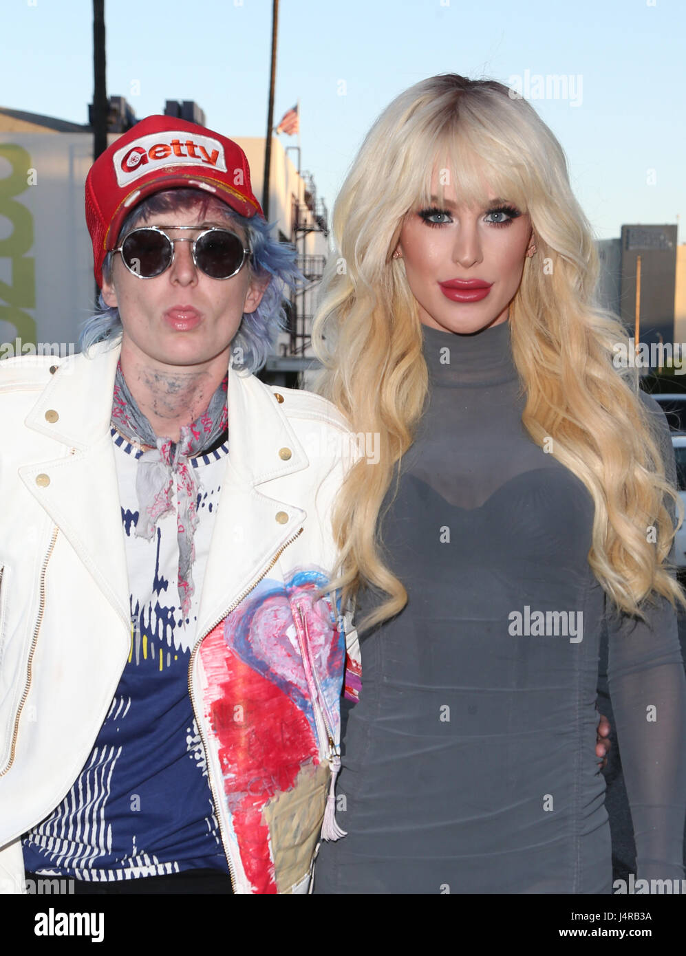 Hollywood, Ca. 13th May, 2017. Gigi Gorgeous, Nats Getty, At Los ...