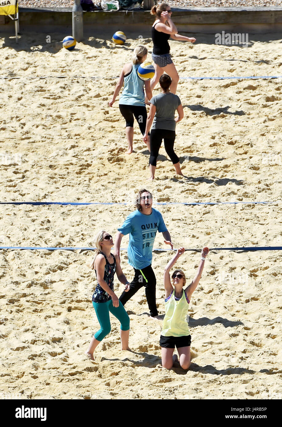 Yellowave beach volleyball courts hi-res stock photography and images ...