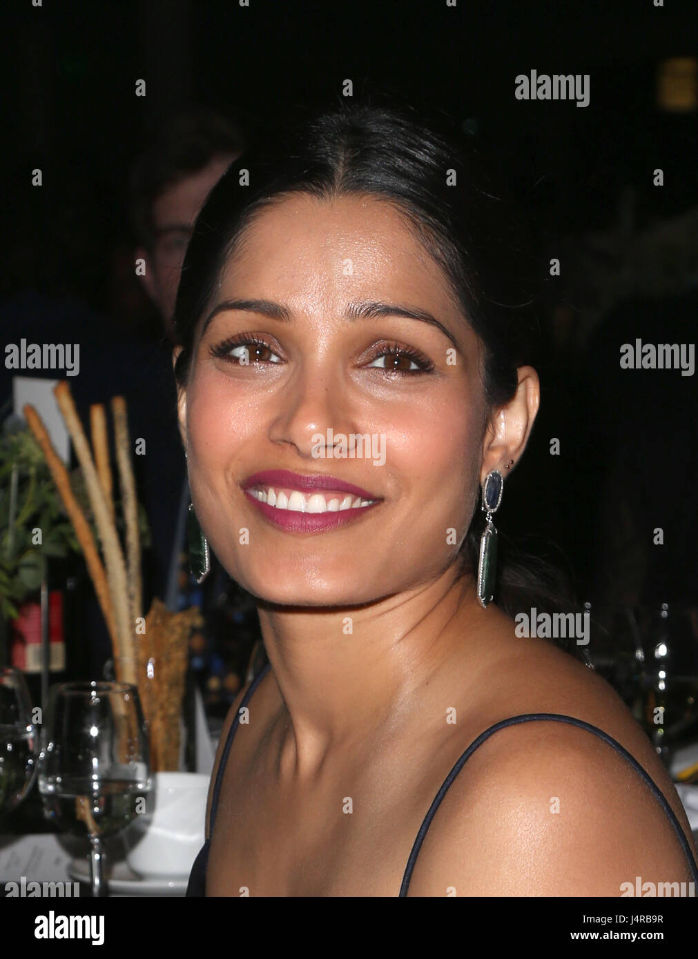 Hollywood, Ca. 13th May, 2017. Freida Pinto, At Los Angeles LGBT Center ...