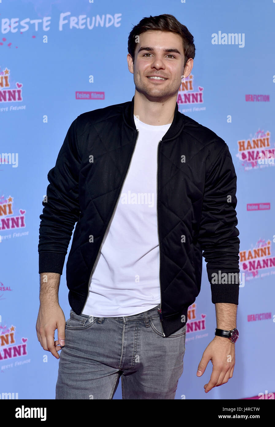 Berlin, Germany. 14th May, 2017. Actor Lucas Reiber arrives at the ...