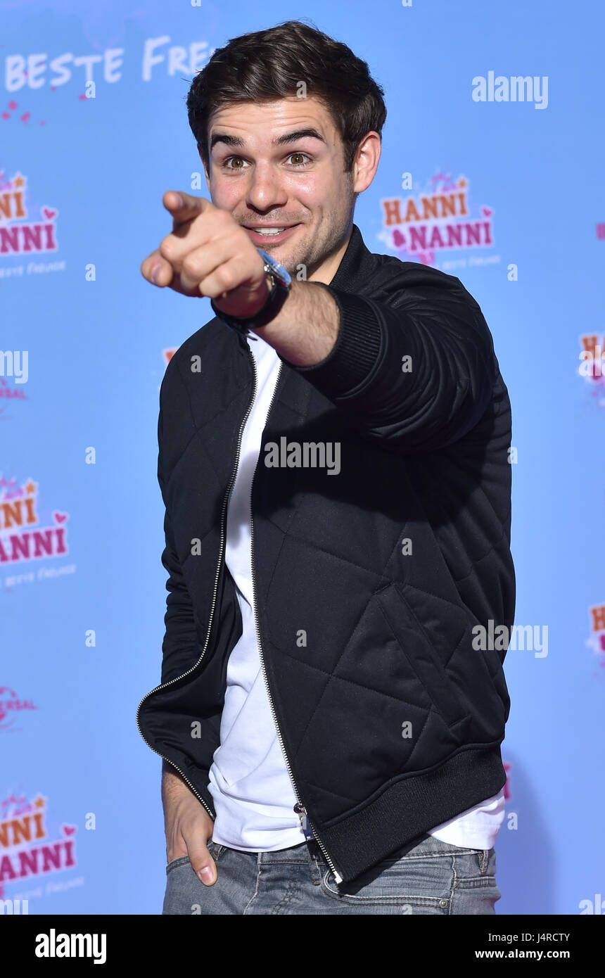 Berlin, Germany. 14th May, 2017. Actor Lucas Reiber arrives at the ...
