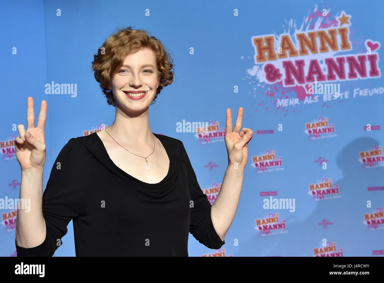 Berlin, Germany. 14th May, 2017. Actress Luise Wolfram arrives at the ...