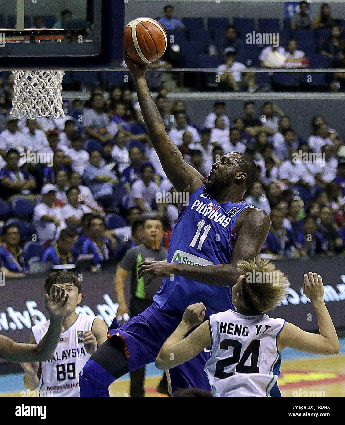 Quezon City, Philippines. 14th May, 2017. Andray Blatche of the ...