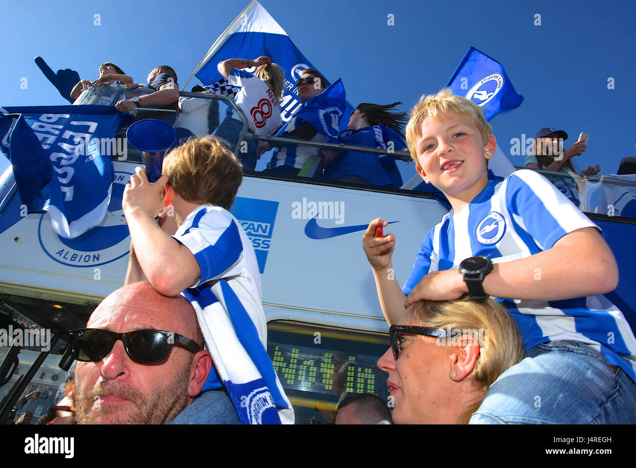 Brighton promotion celebrations hi-res stock photography and images - Alamy