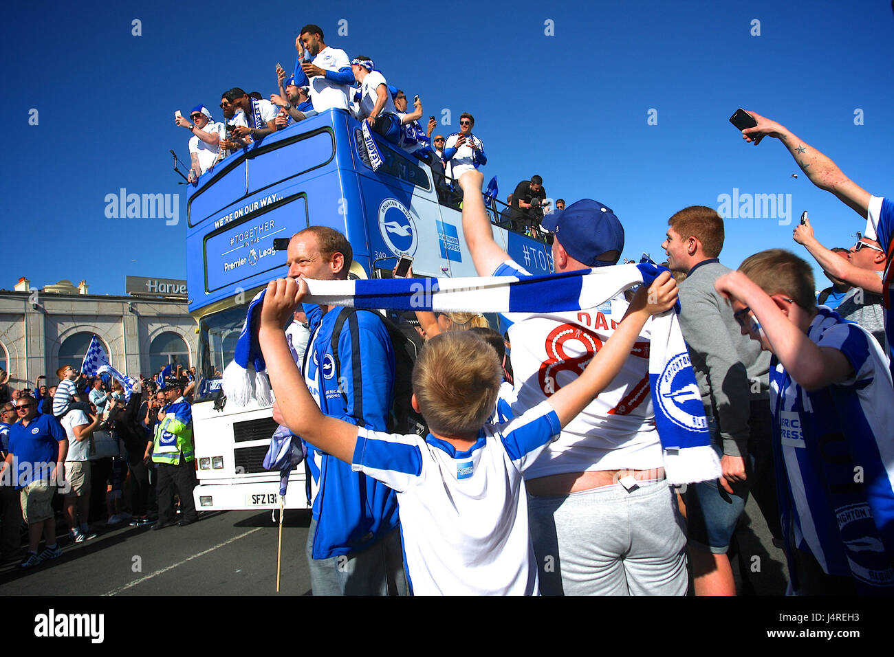 Brighton promotion celebrations hi-res stock photography and images - Alamy