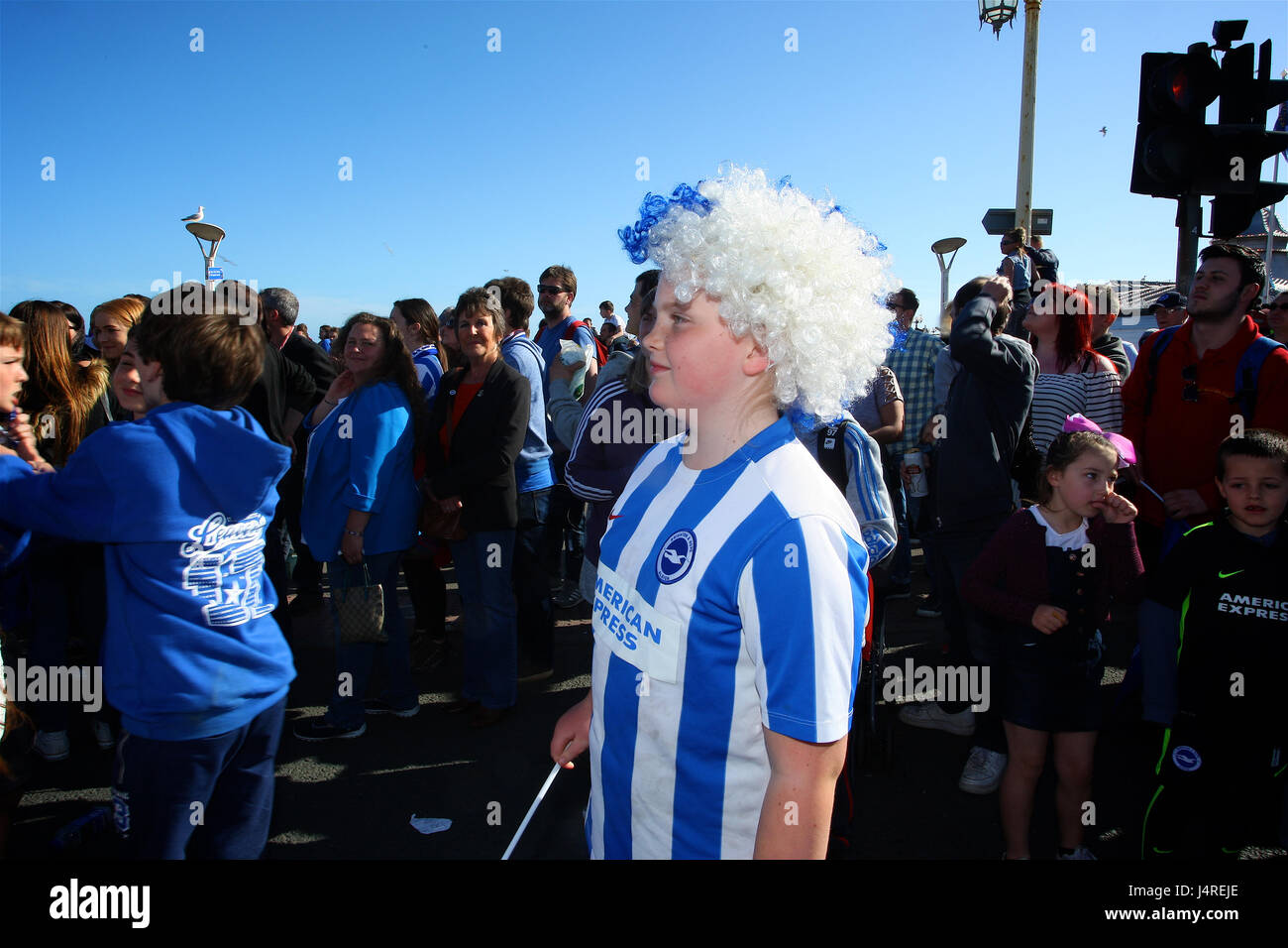Brighton american express flag hi-res stock photography and images - Alamy