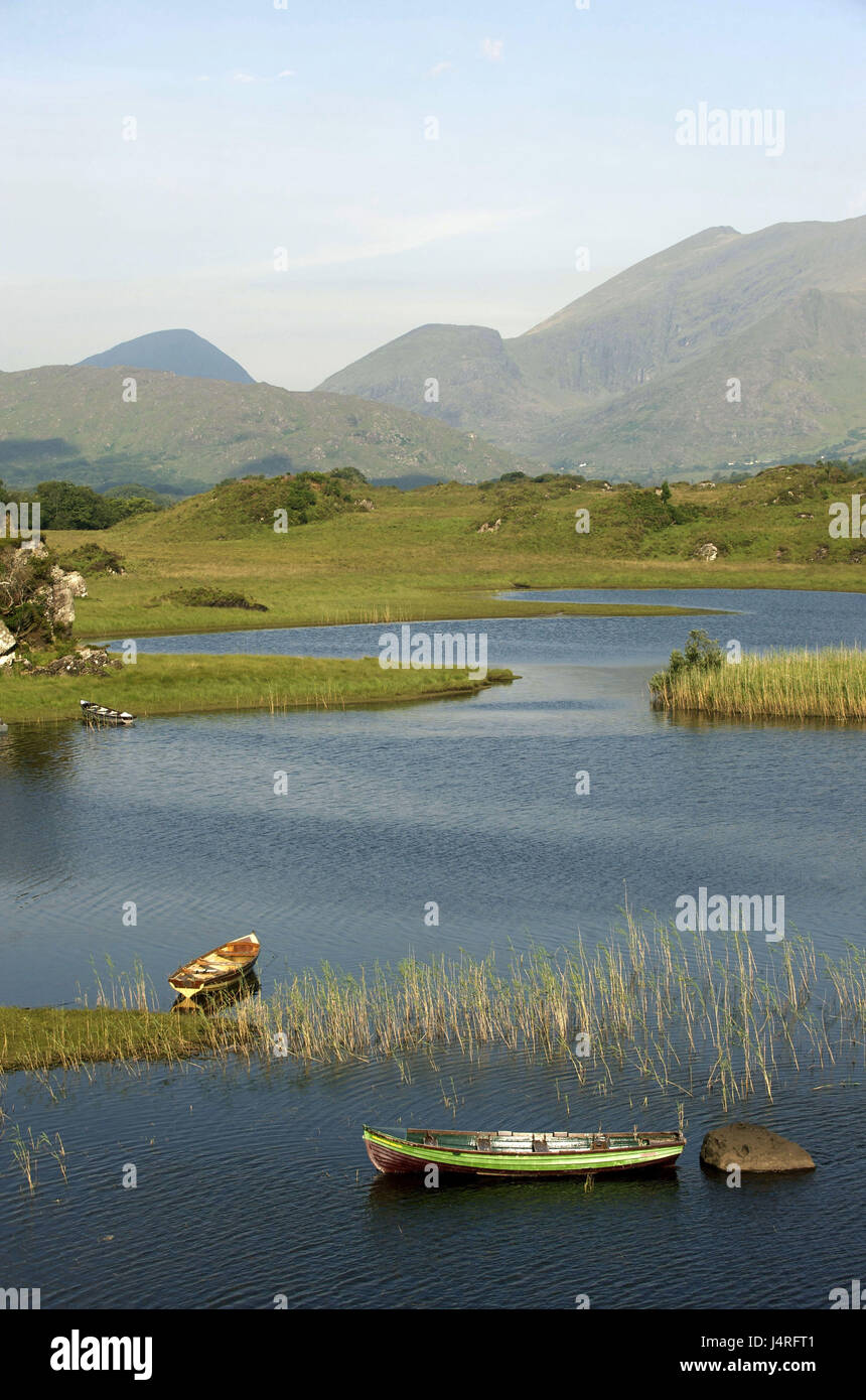 Ireland, Munster, county Kerry, Killarney national park, Lough Leane ...