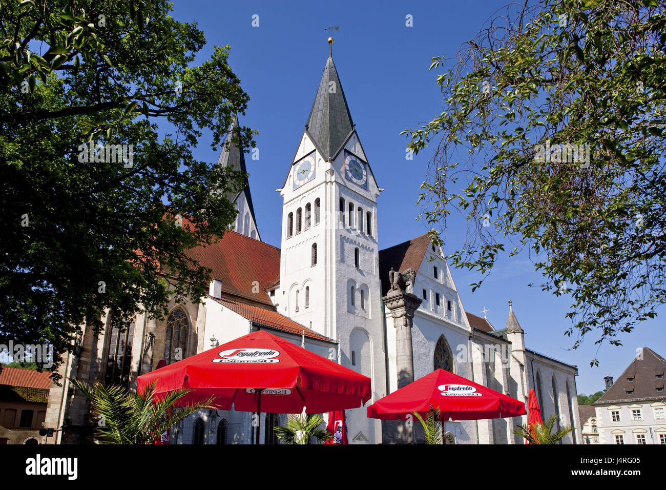 Germany, Bavaria, Upper Bavaria, Eichstatt, cathedral, cathedral square ...
