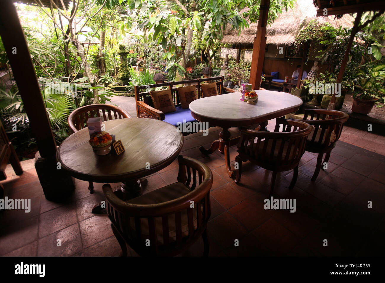 Indonesia bali ubud restaurant hi-res stock photography and images - Alamy