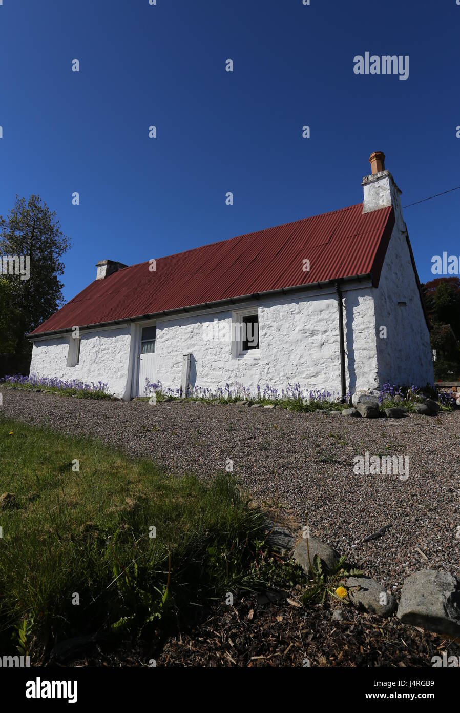 Historic Sunnybrae Cottage Pitlochry Scotland May 2017 Stock Photo - Alamy