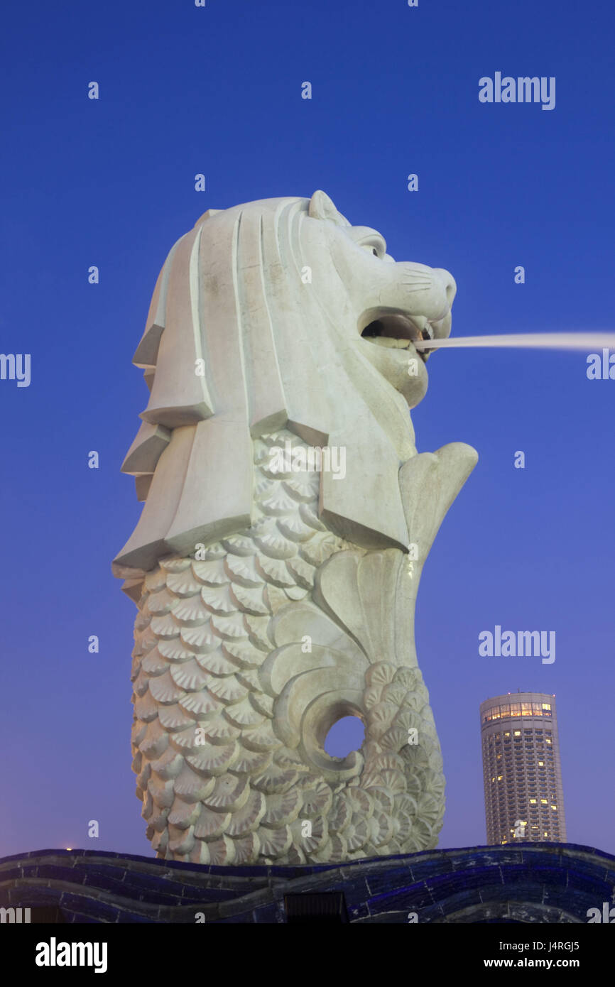 Merlion park hi-res stock photography and images - Alamy
