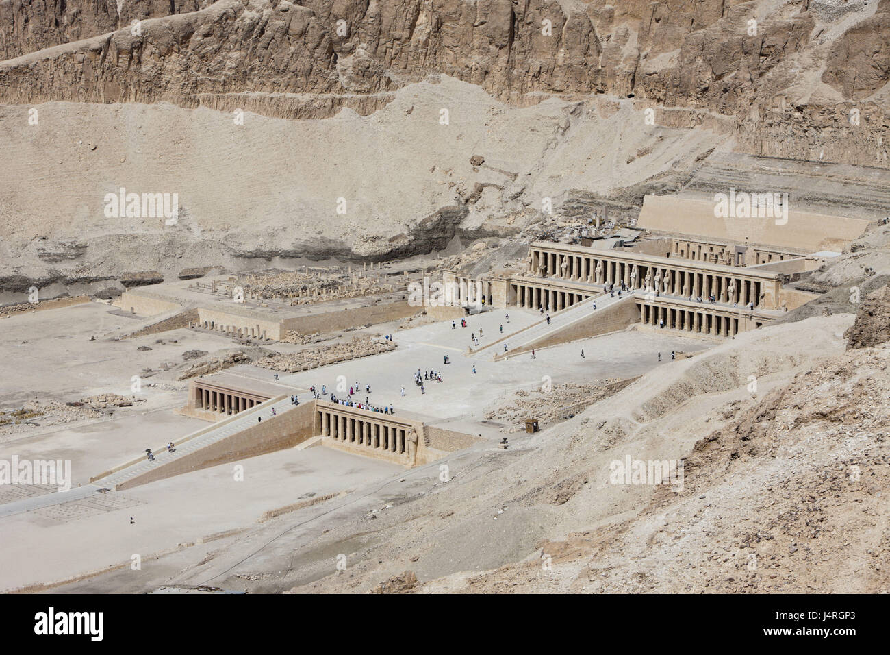 Hatshepsut funerary temple hi-res stock photography and images - Alamy