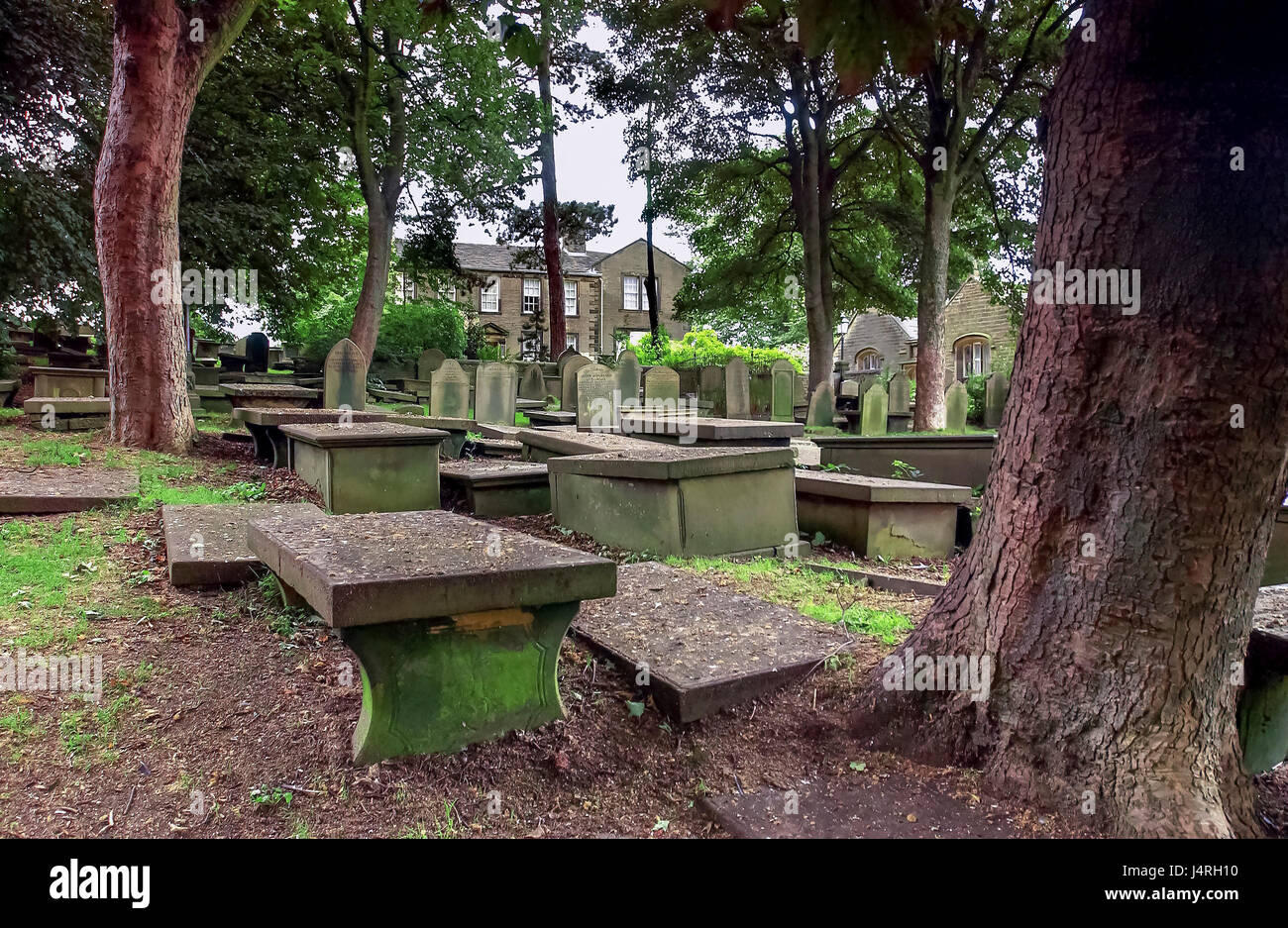 Charlotte bronte yorkshire hi-res stock photography and images - Alamy