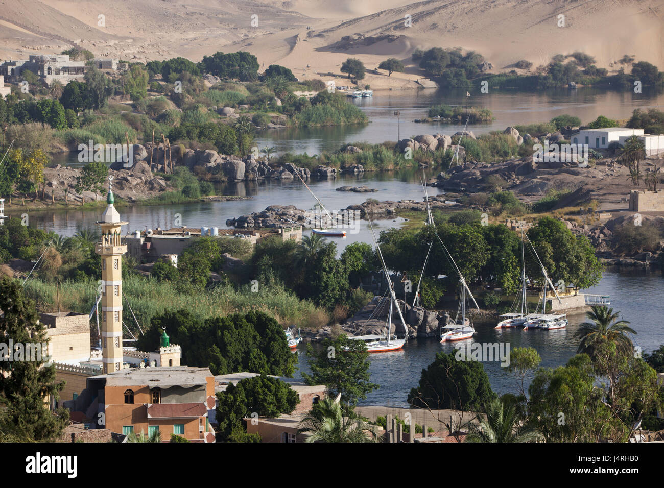 Nile egypt aswan hi-res stock photography and images - Alamy