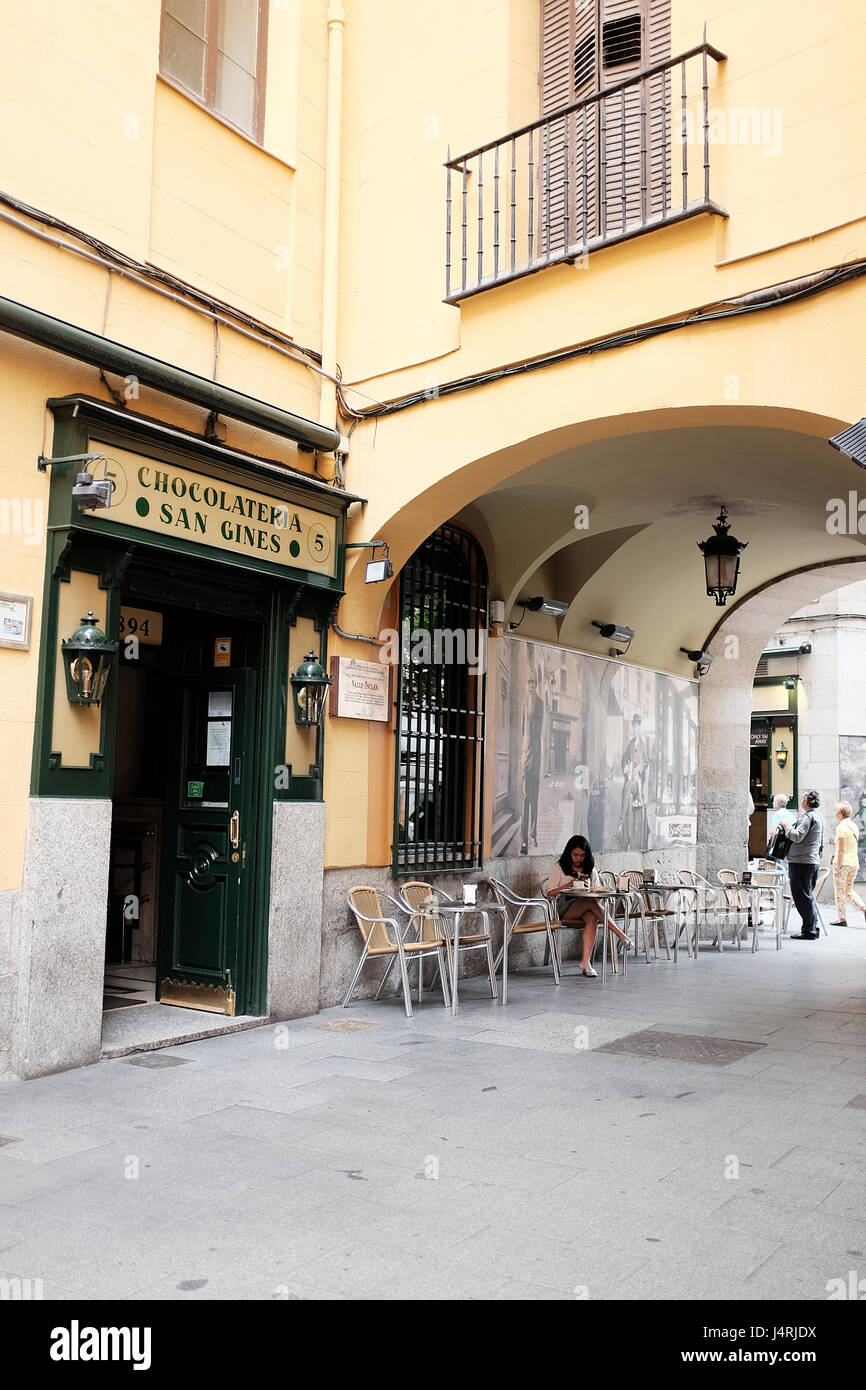 Chocolatería san gines hi-res stock photography and images - Alamy