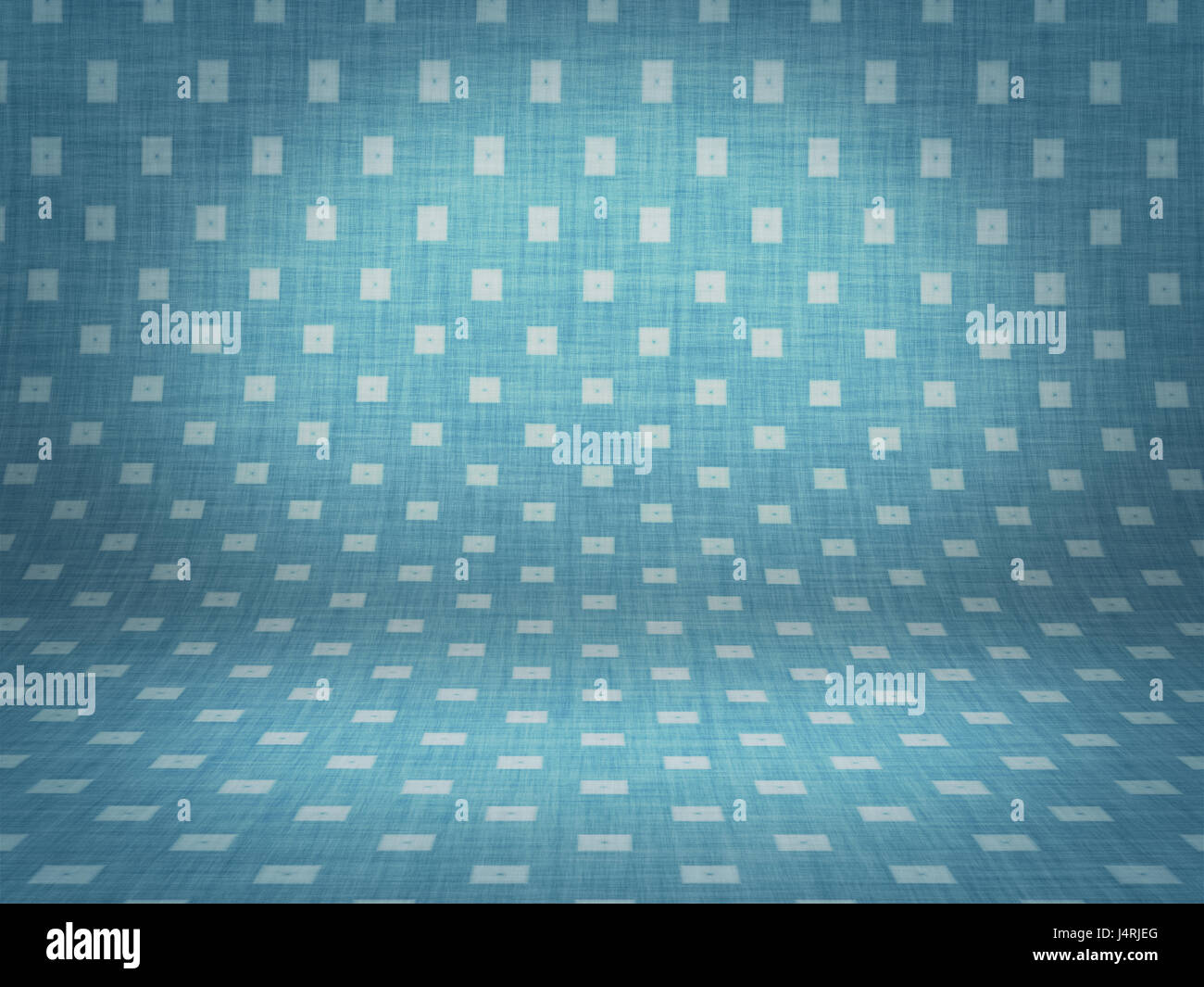 Curved white square shape on blue fabric texture Stock Photo - Alamy
