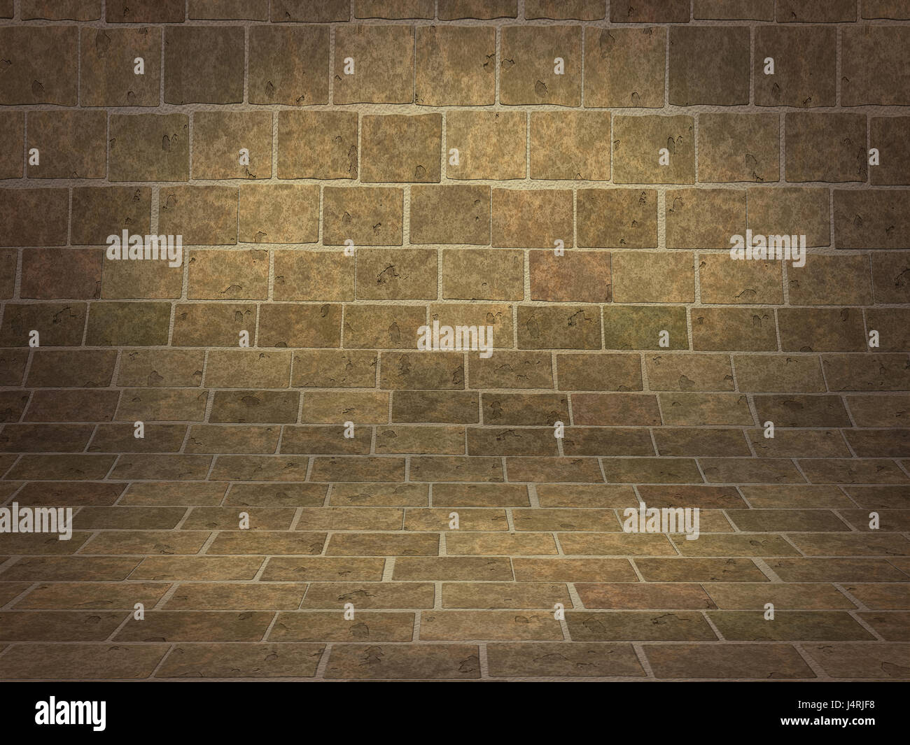 Curved brown brick tile texture illustration Stock Photo - Alamy