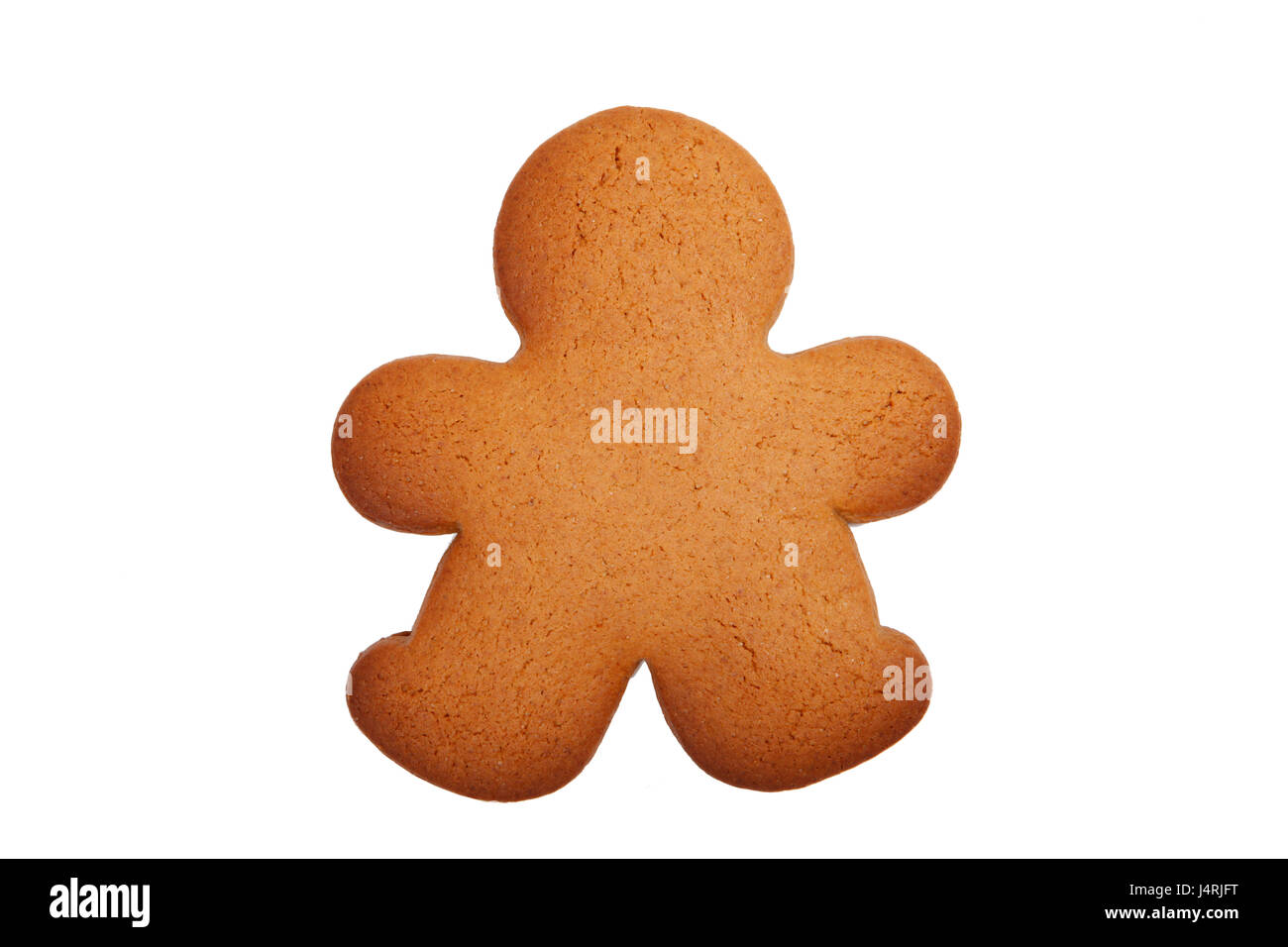 Gingerbread man isolated Stock Photo - Alamy