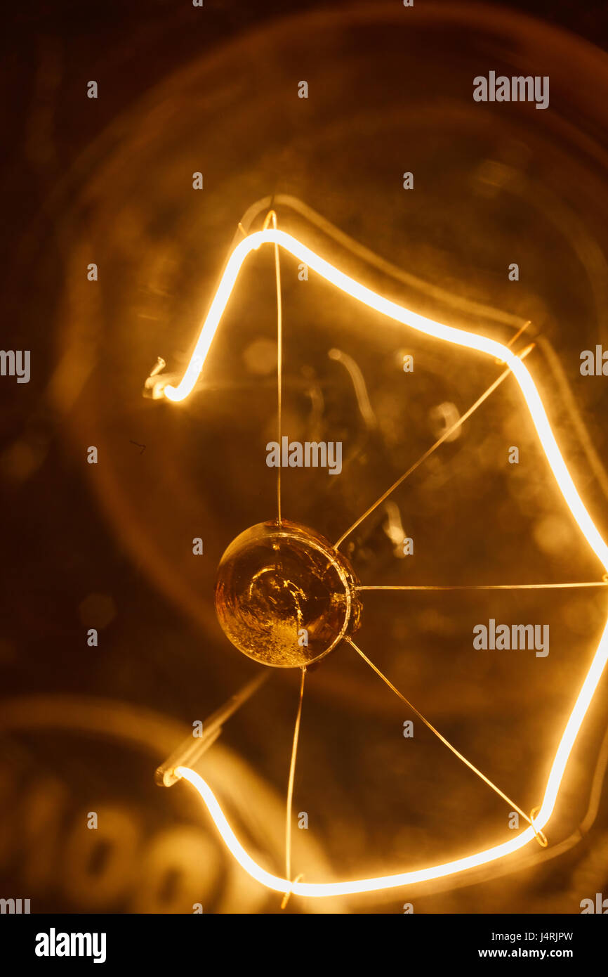 Macro photography - light bulb Stock Photo - Alamy