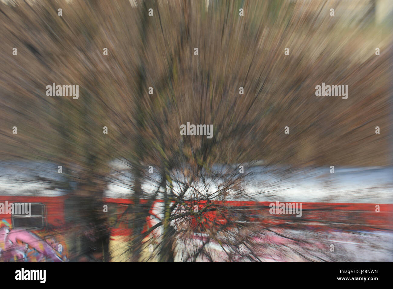 An abstract background of a train in fast motion Stock Photo - Alamy