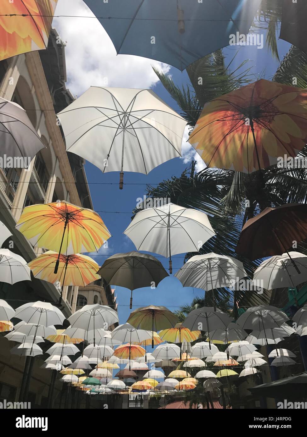 art installation Port Louis Stock Photo - Alamy