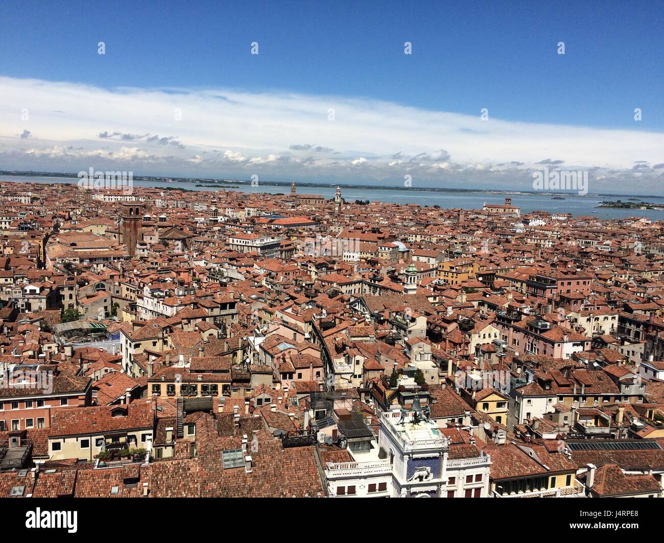 View of Venice from above Stock Photo - Alamy