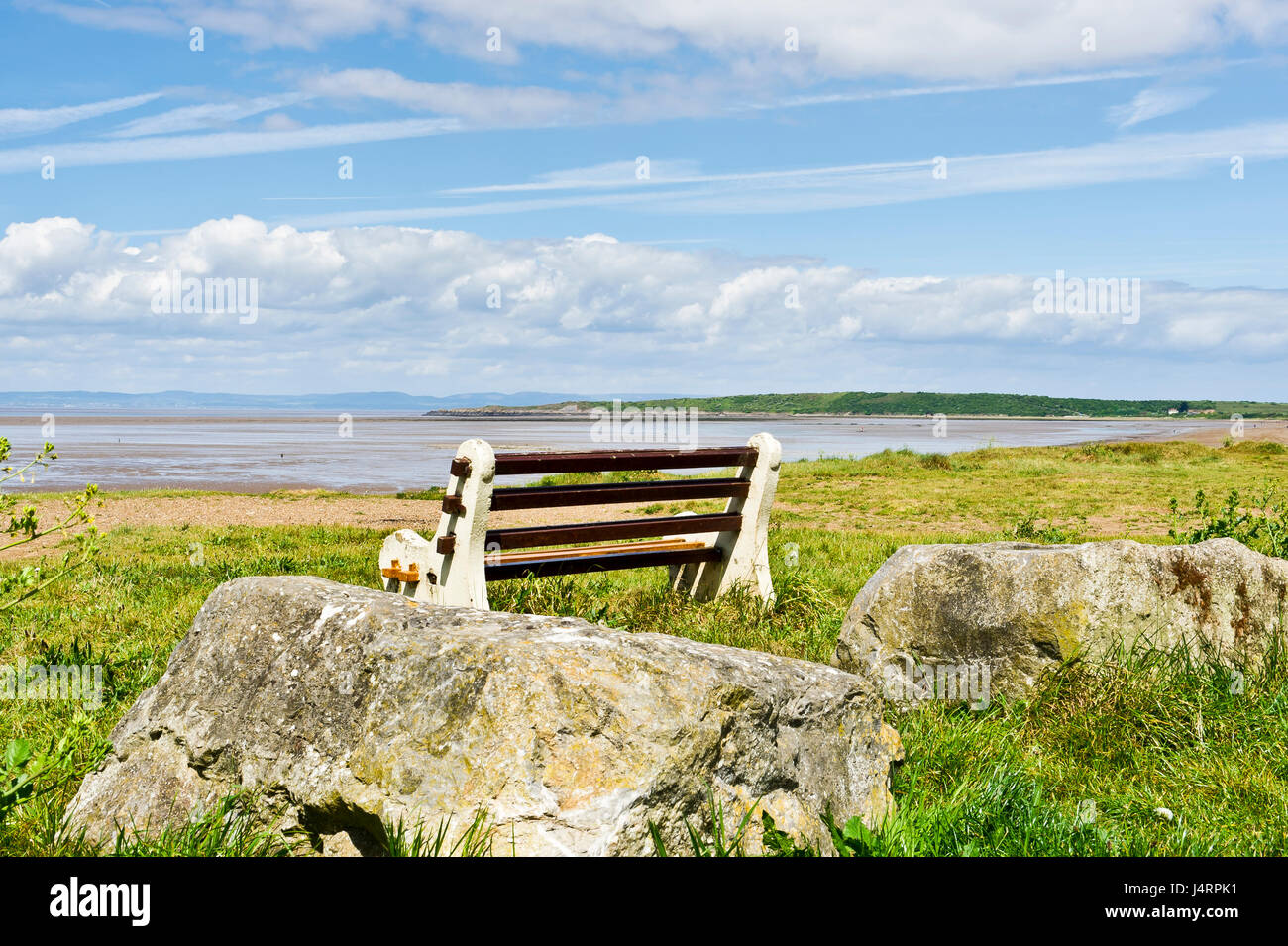 Weston coastline to sand bay hi-res stock photography and images - Alamy