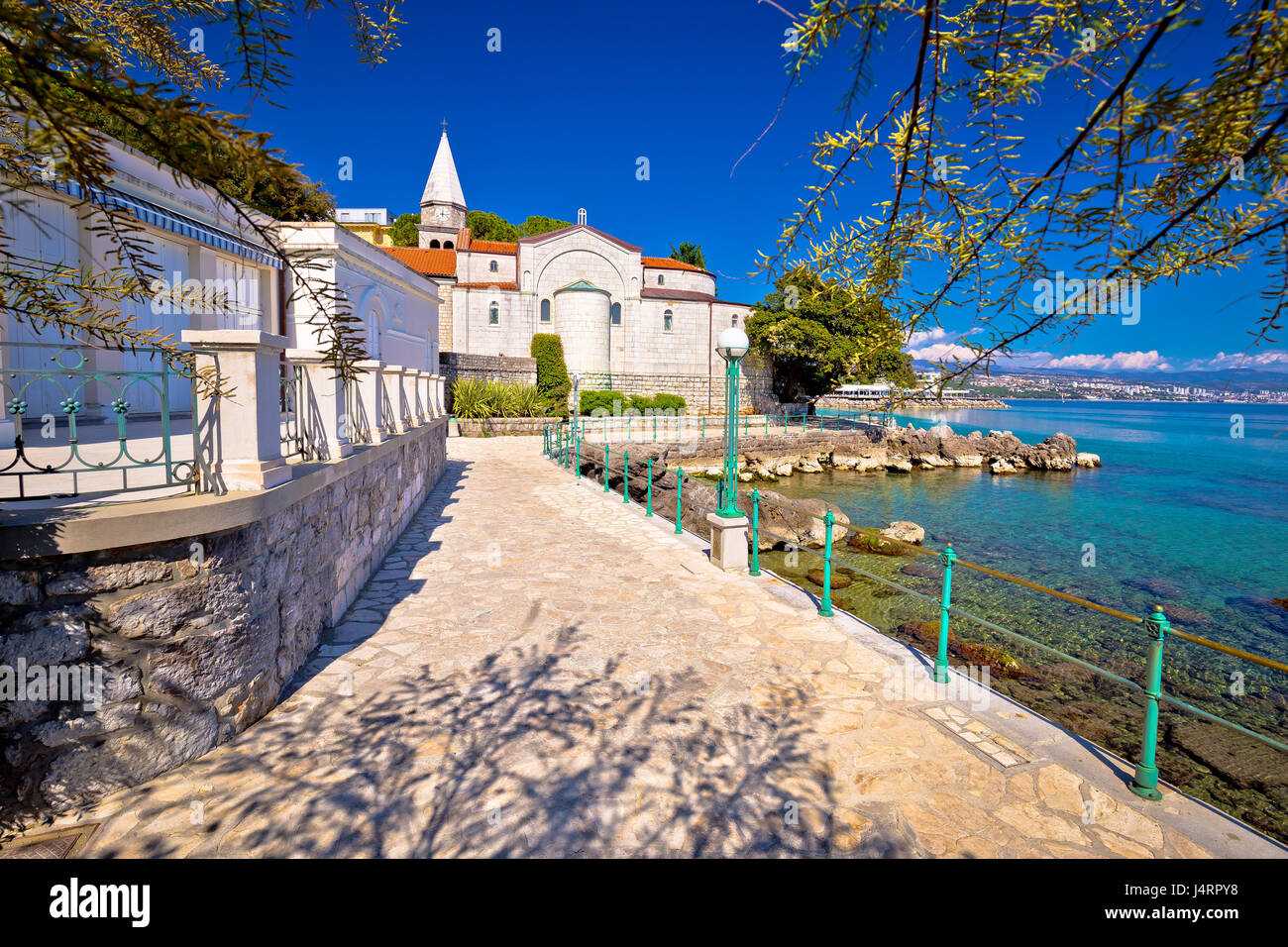 Town opatija street view kvarner hi-res stock photography and images ...