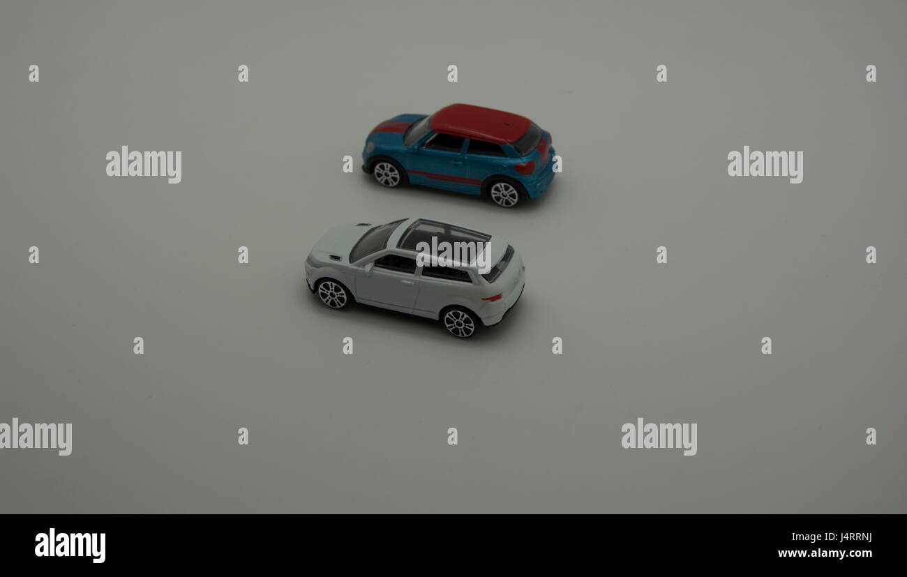 Macro shooting on model cars. Copy of original dimensions Stock Photo ...