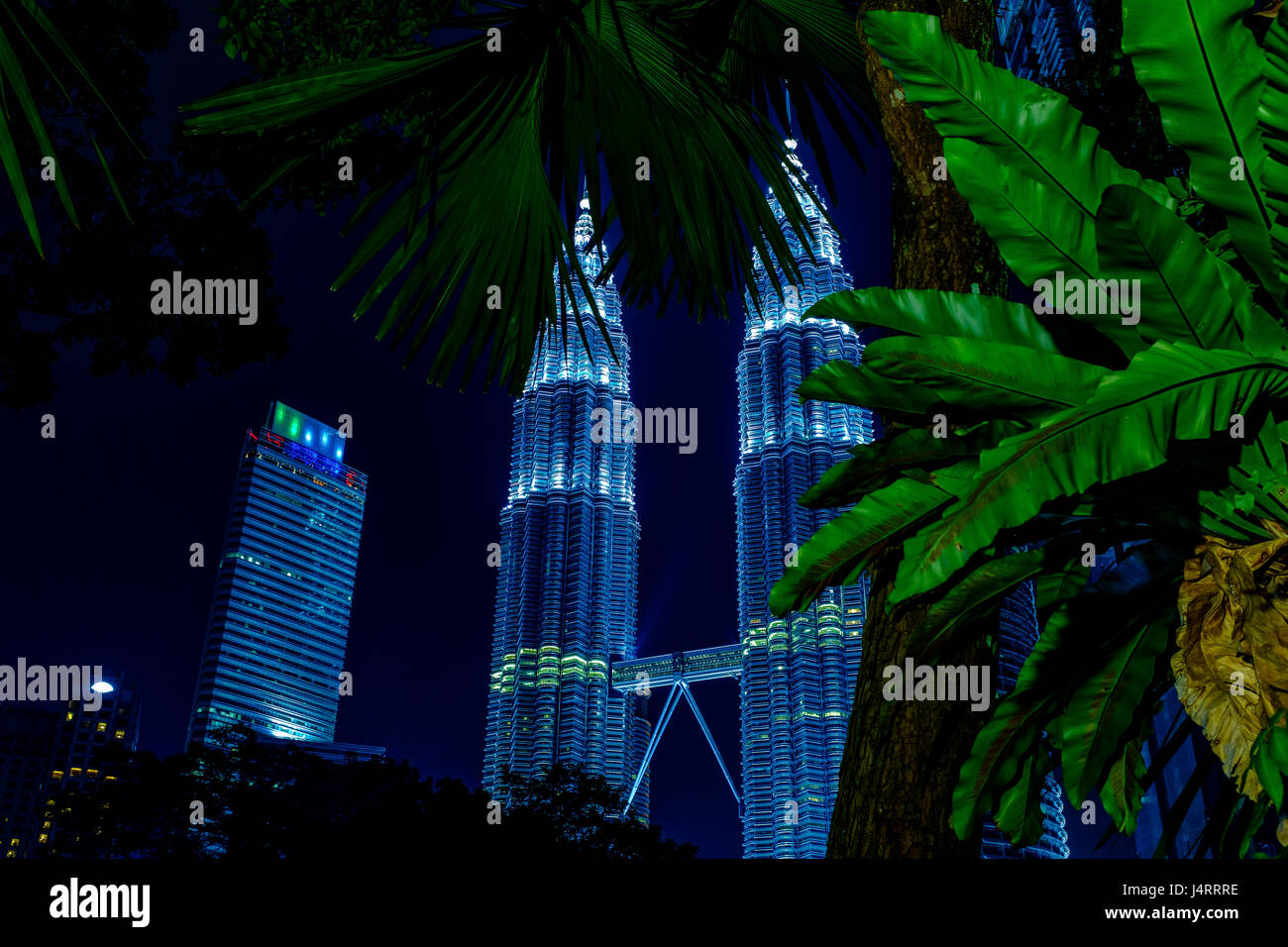 KLCC at Night Stock Photo - Alamy