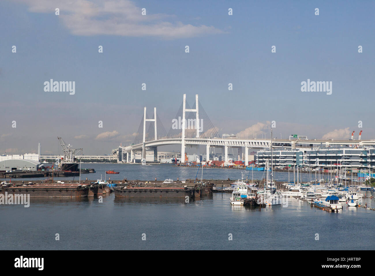 rainbow bridge odaiba tokyo japan Stock Photo - Alamy
