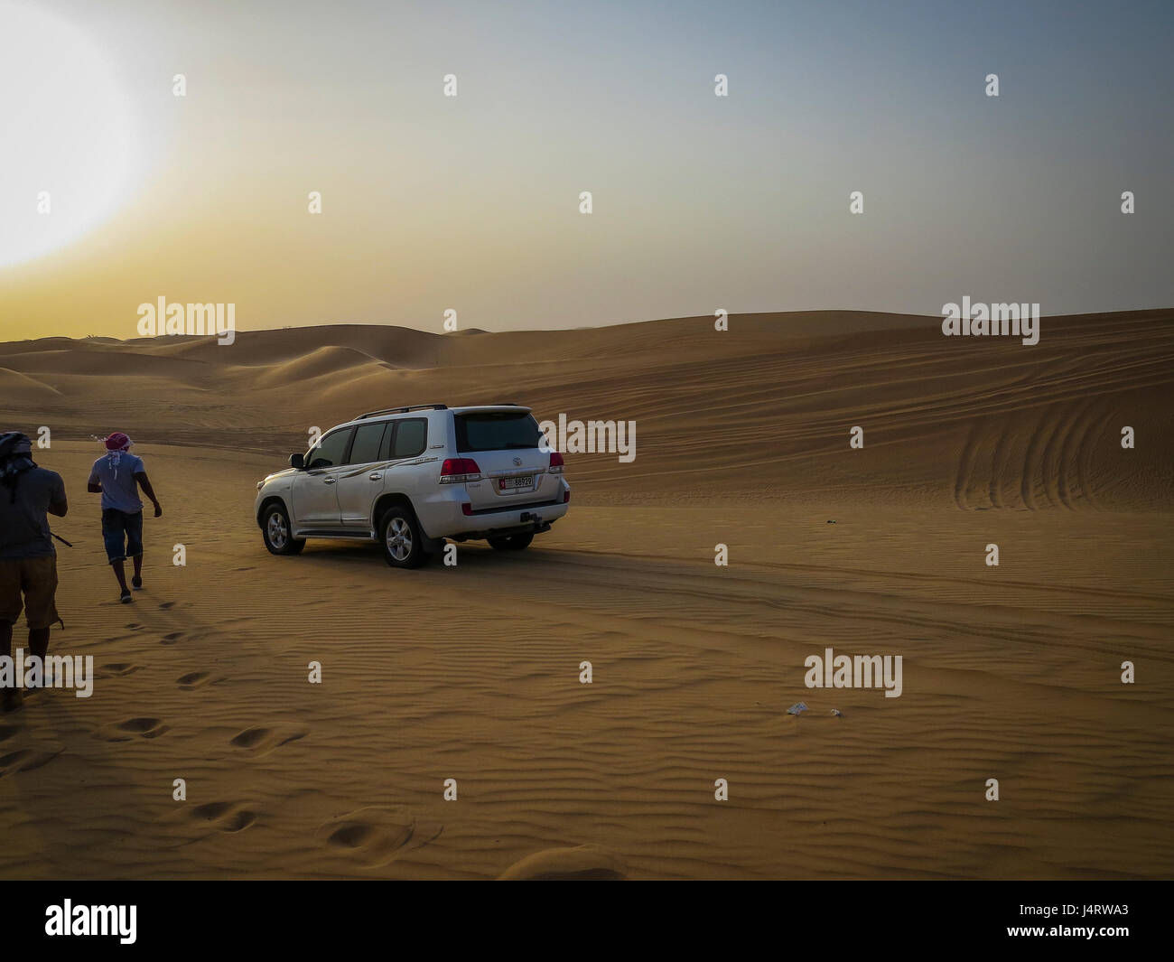 Arabian desert dune bashing hi-res stock photography and images - Alamy