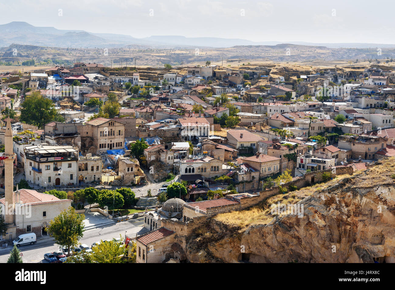 Urgup, Turkey - October 08, 2016: View of Urgup town. Cappadocia ...