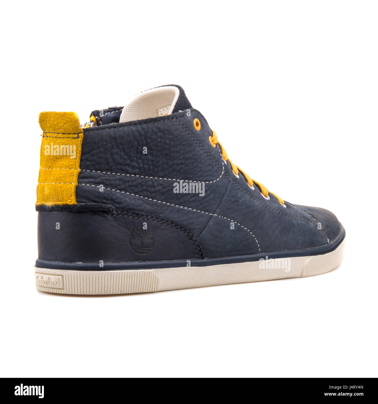 Timberland Slim Cupsole Hookset Camp Chukka Leather Blue Boots - 8791R ...