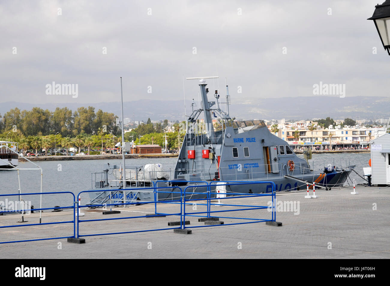 Marine Police, Paphos port, Cyprus Stock Photo - Alamy