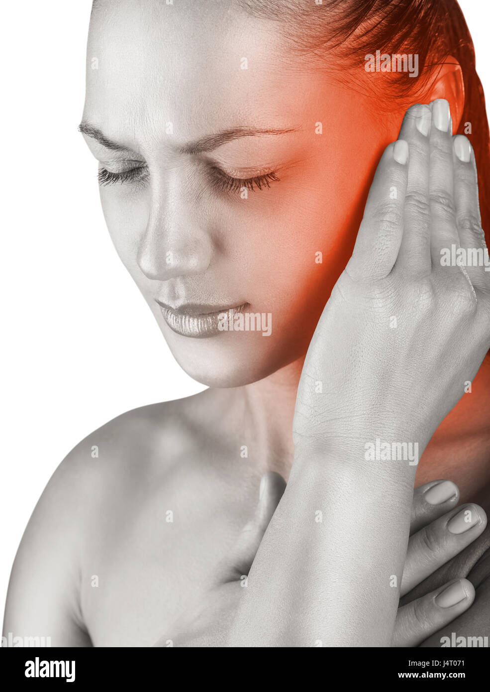 Woman with head injury hi-res stock photography and images - Alamy