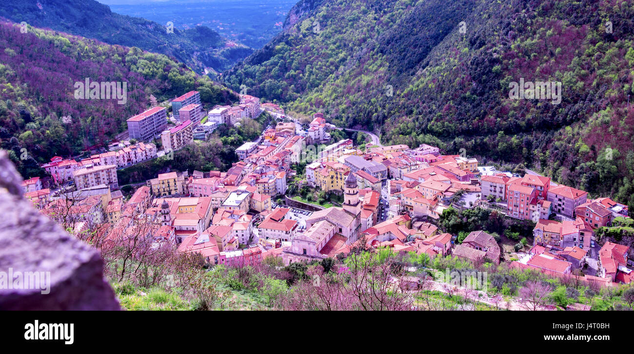 Italian panorama hi-res stock photography and images - Alamy