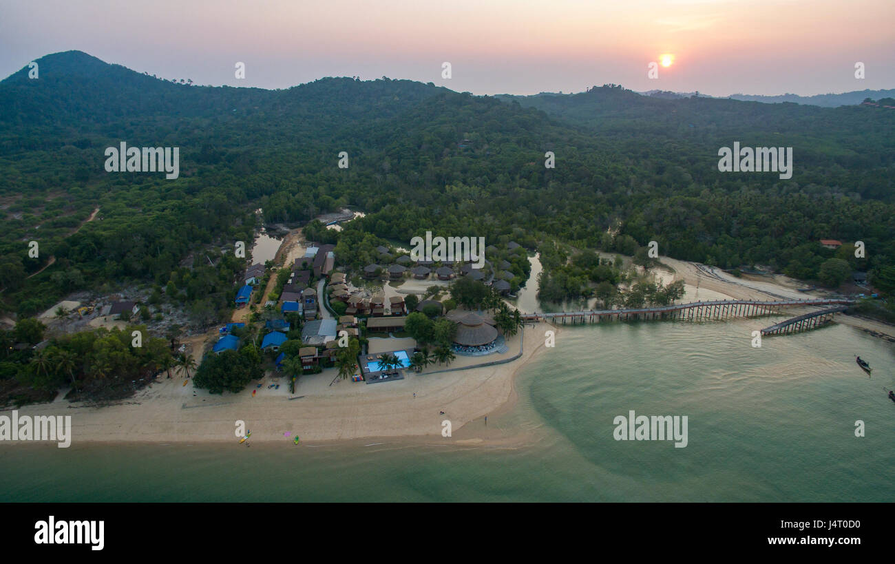 aerial view of koh payam island ranong southern of thailand Stock Photo ...
