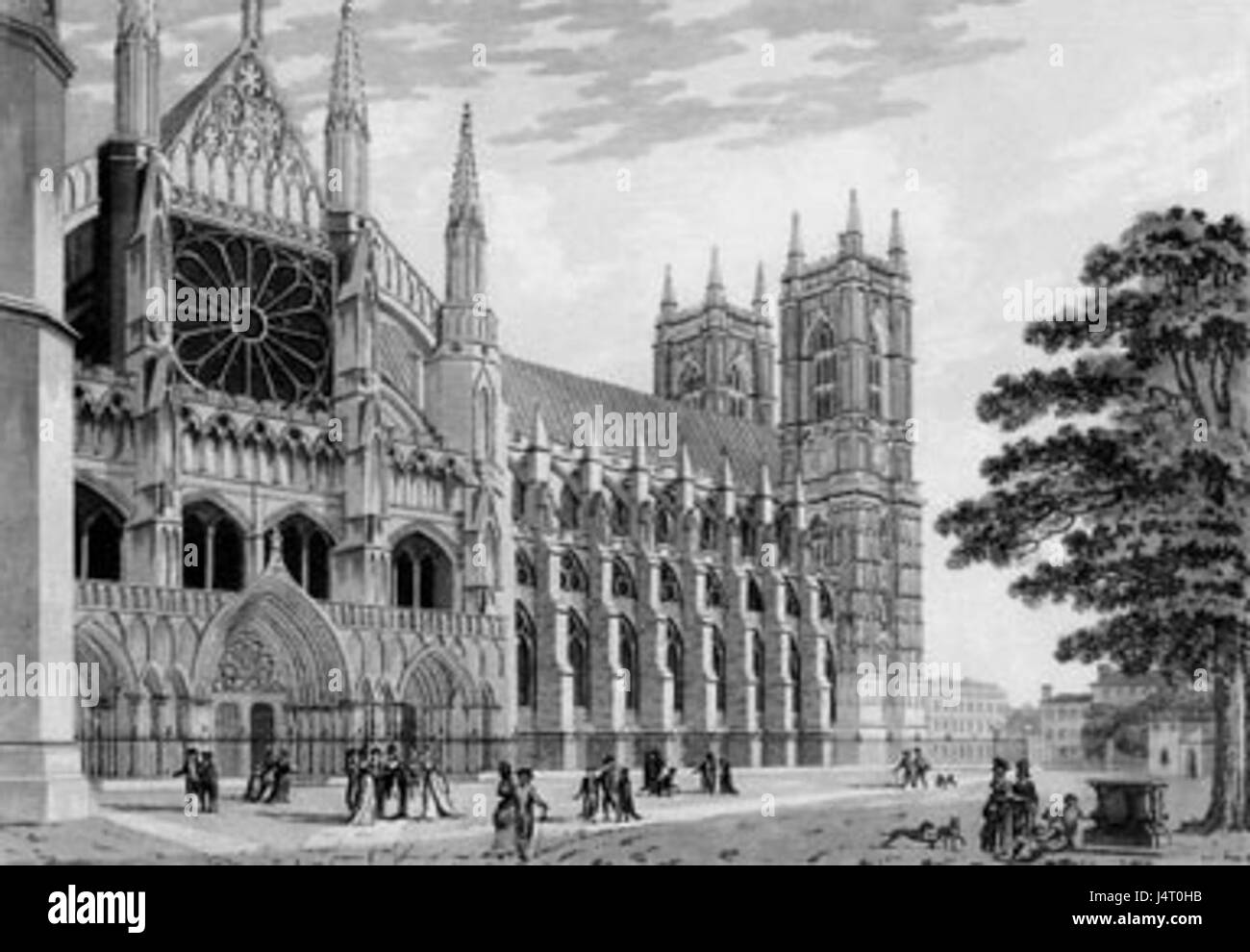 Westminster Abbey, a historical British church, is captured in the ...