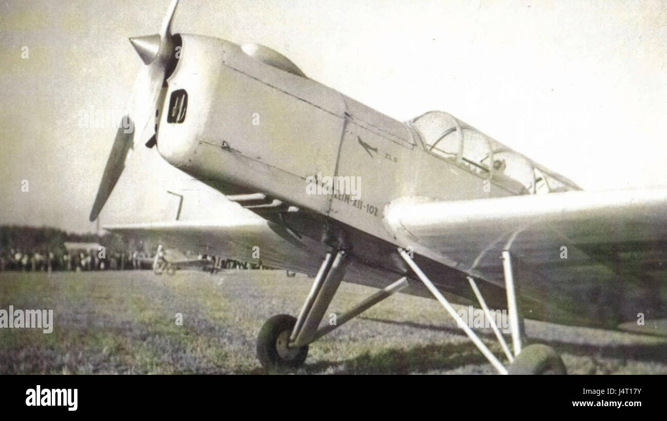 Zlin XII 212 is a model of a Czech aircraft, designed in the mid-20th ...