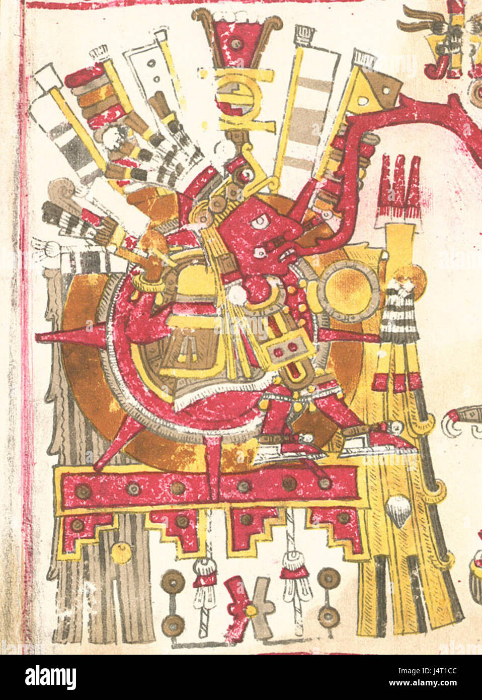 Tonatiuh the sun god aztec hi-res stock photography and images - Alamy