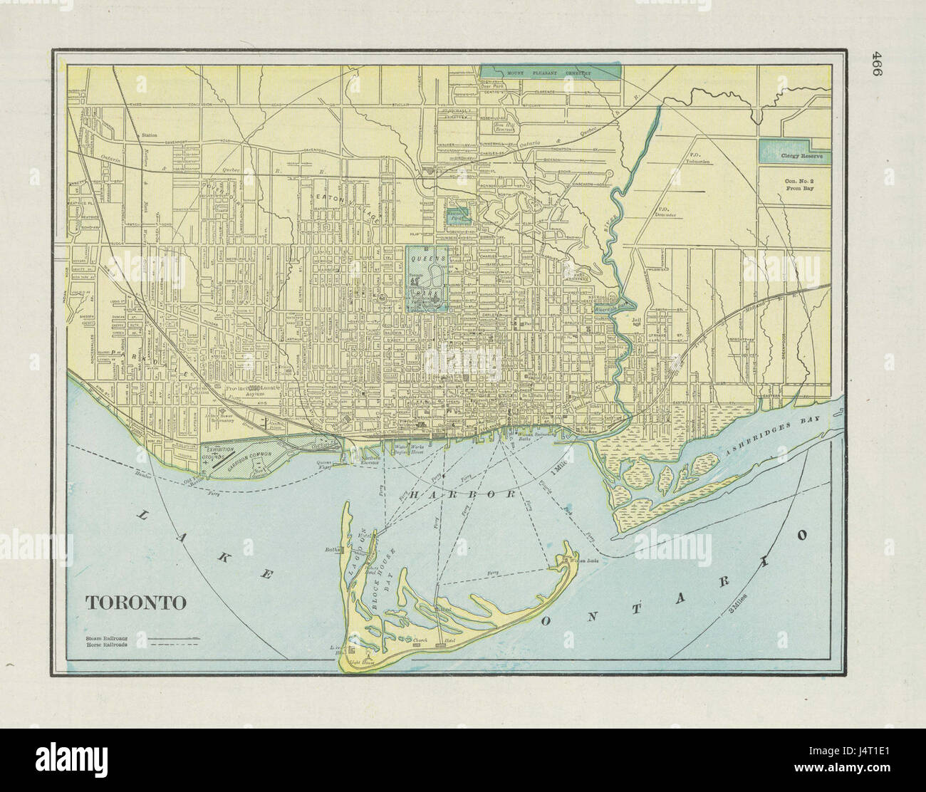 Toronto map vintage hi-res stock photography and images - Alamy