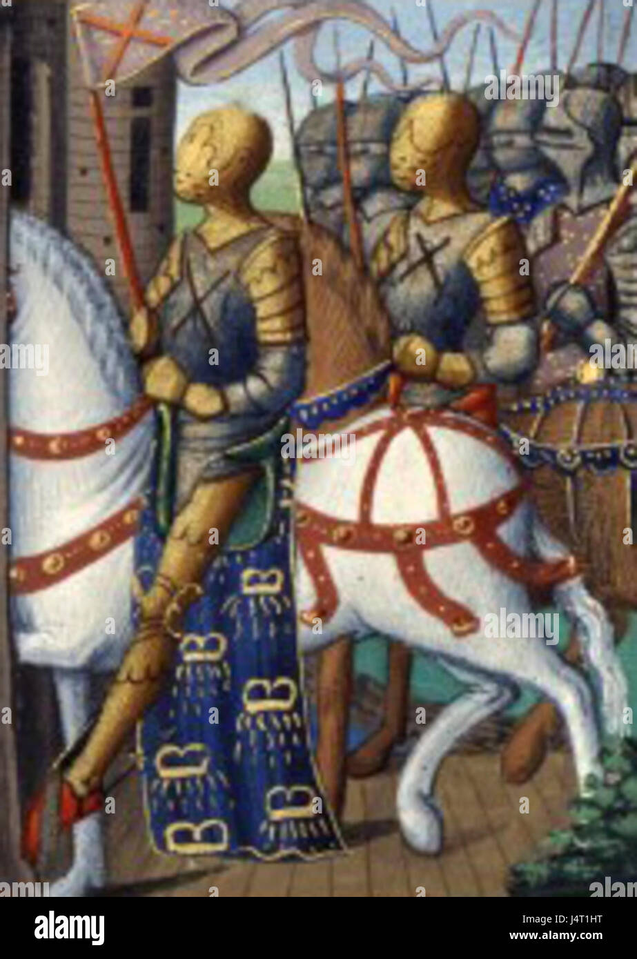 This image, titled 'Vigiles du roi Charles VII 51 cropped,' is a ...