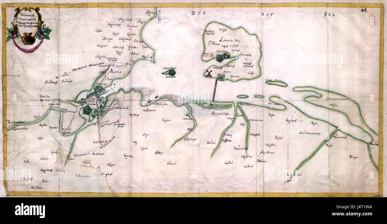 Historical map from 1850 hi-res stock photography and images - Alamy