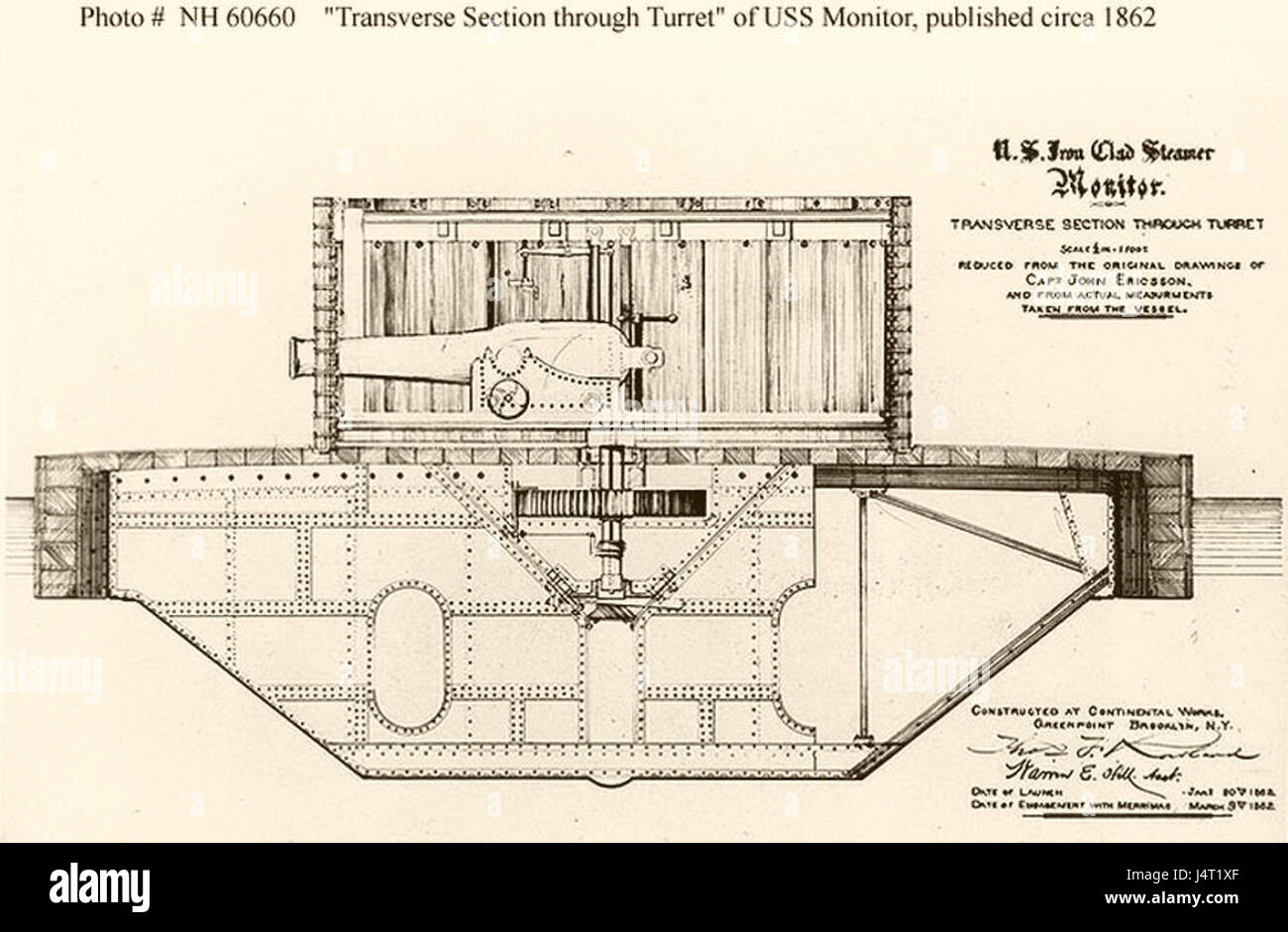 Uss monitor ironclad hi-res stock photography and images - Alamy